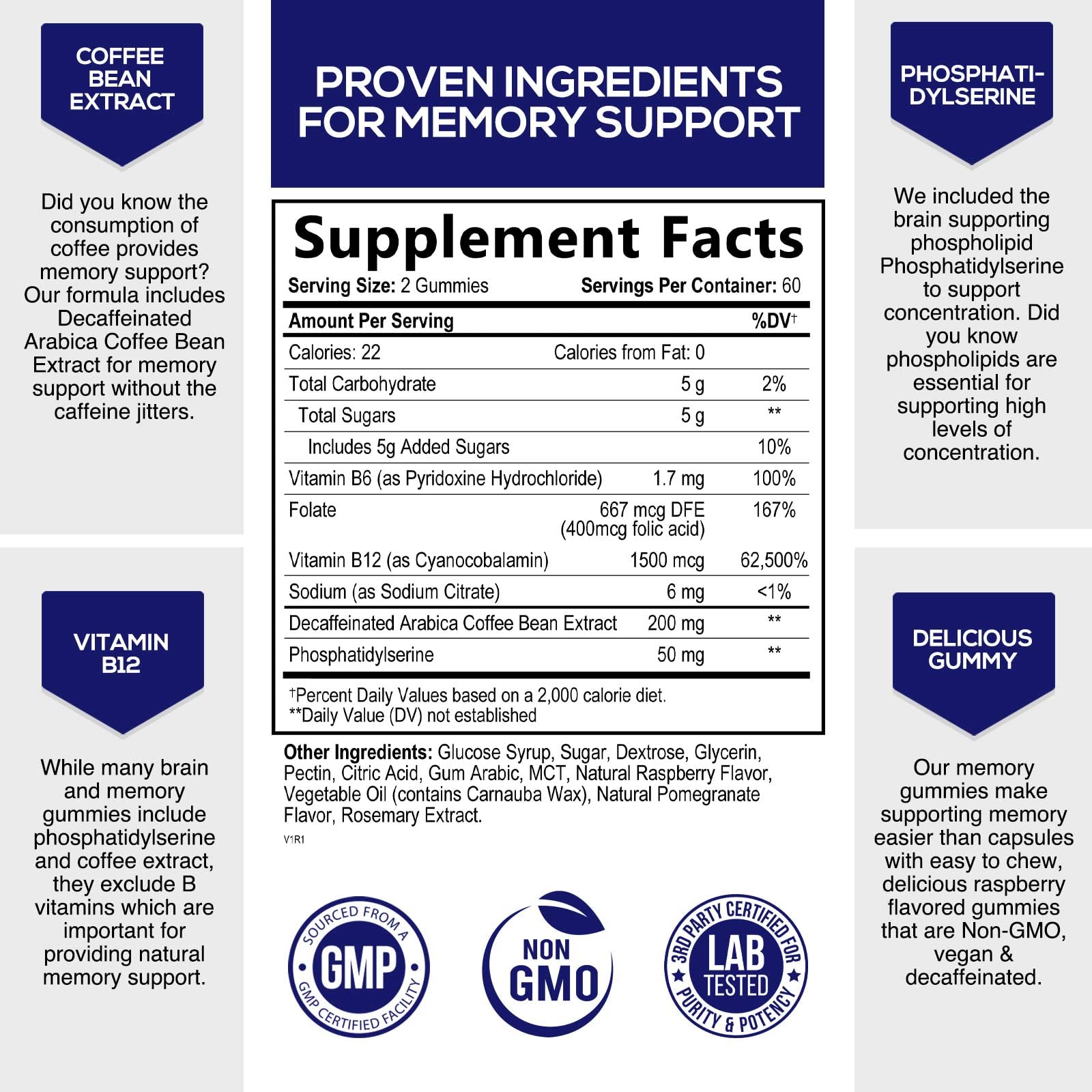 clarity boosting blended vitamin supplements