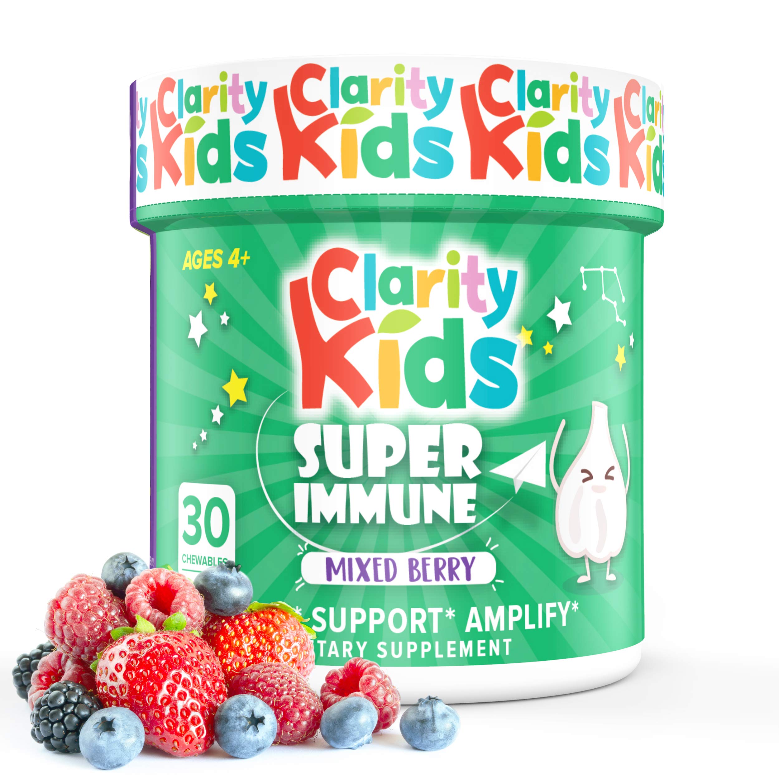 Clarity Kids elderberry immune support