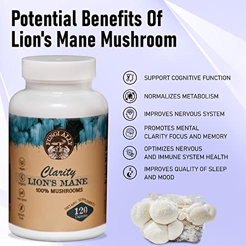 clarity lions mane for brain health