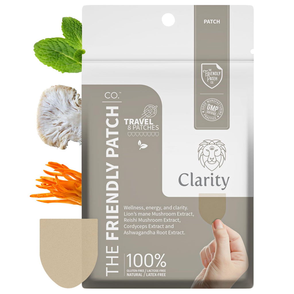 clarity mushroom patches for focus