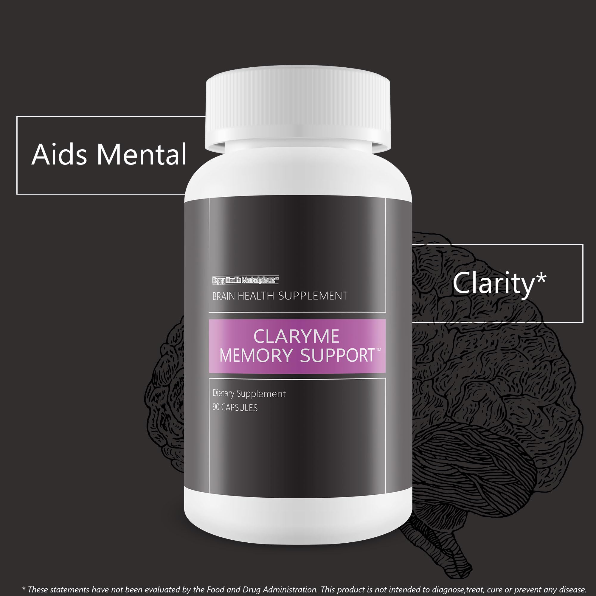 Claryme memory support for cognitive clarity