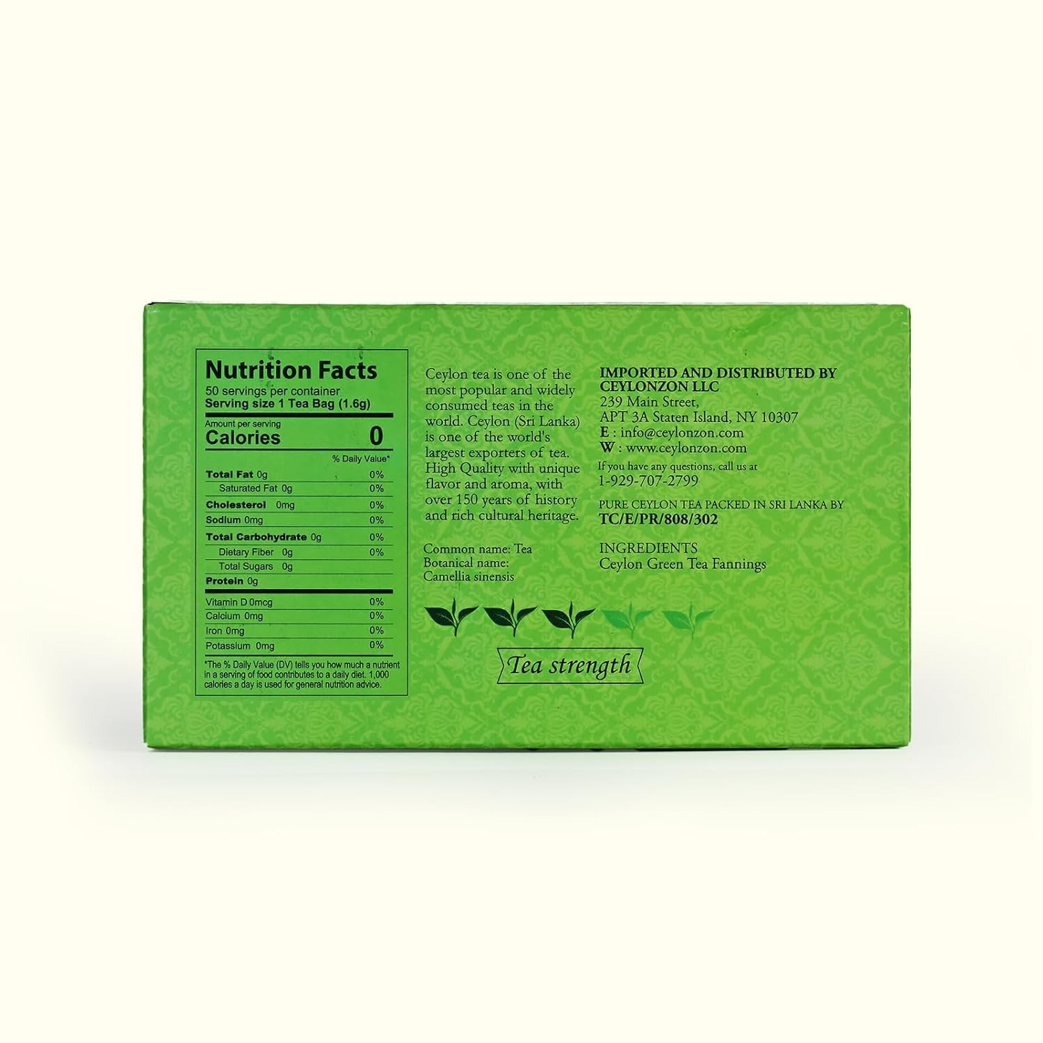 Classic green tea leaves for wellness