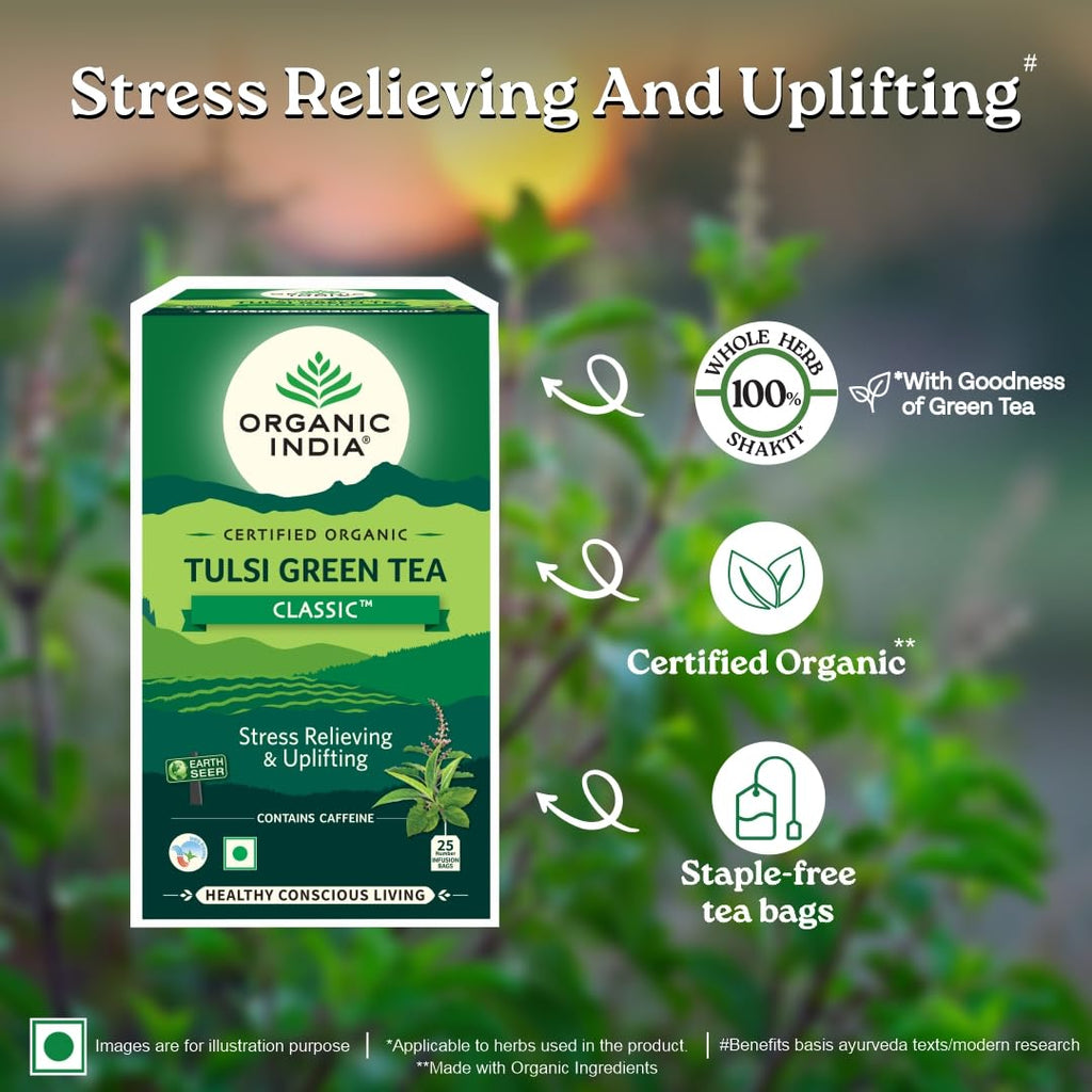 classic tulsi green tea benefits