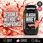 classic whey protein for muscle recovery