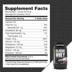 Classic whey protein for post-workout recovery
