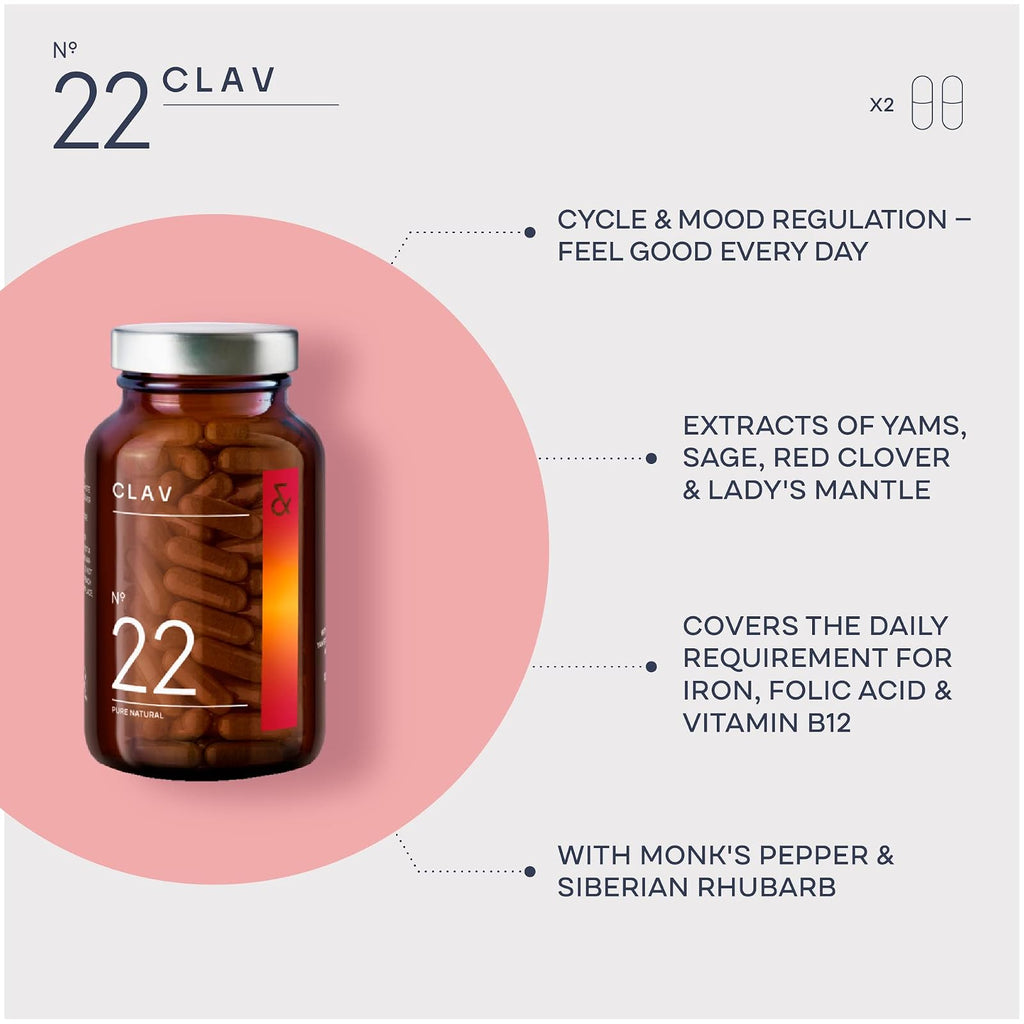 CLAV whole food multivitamin capsules