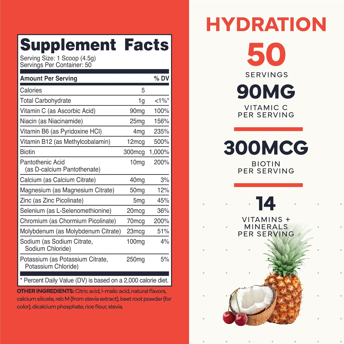 clean hydration powder for athletes