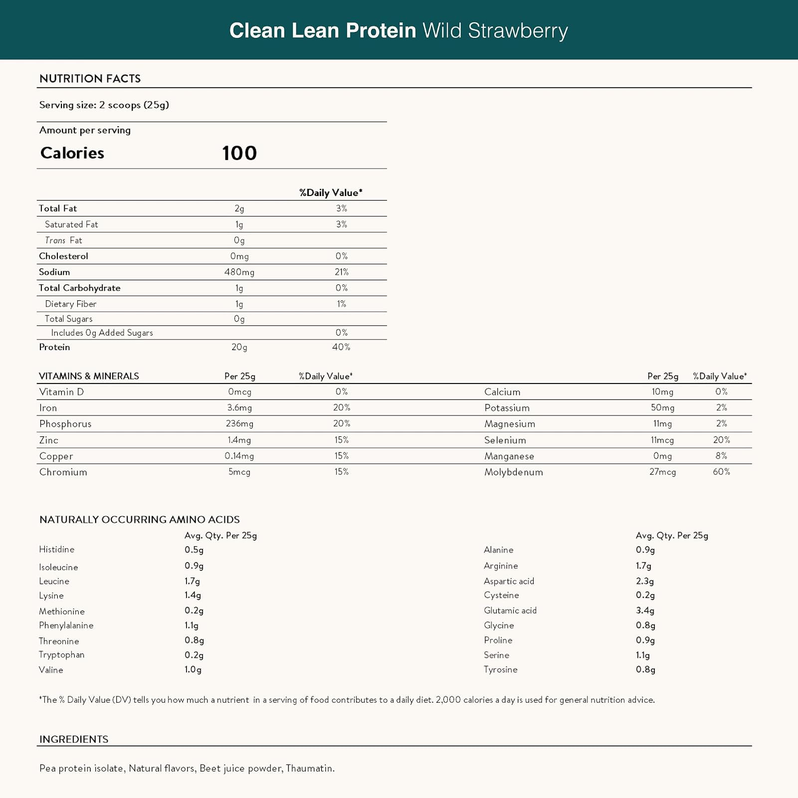 clean lean protein for recovery