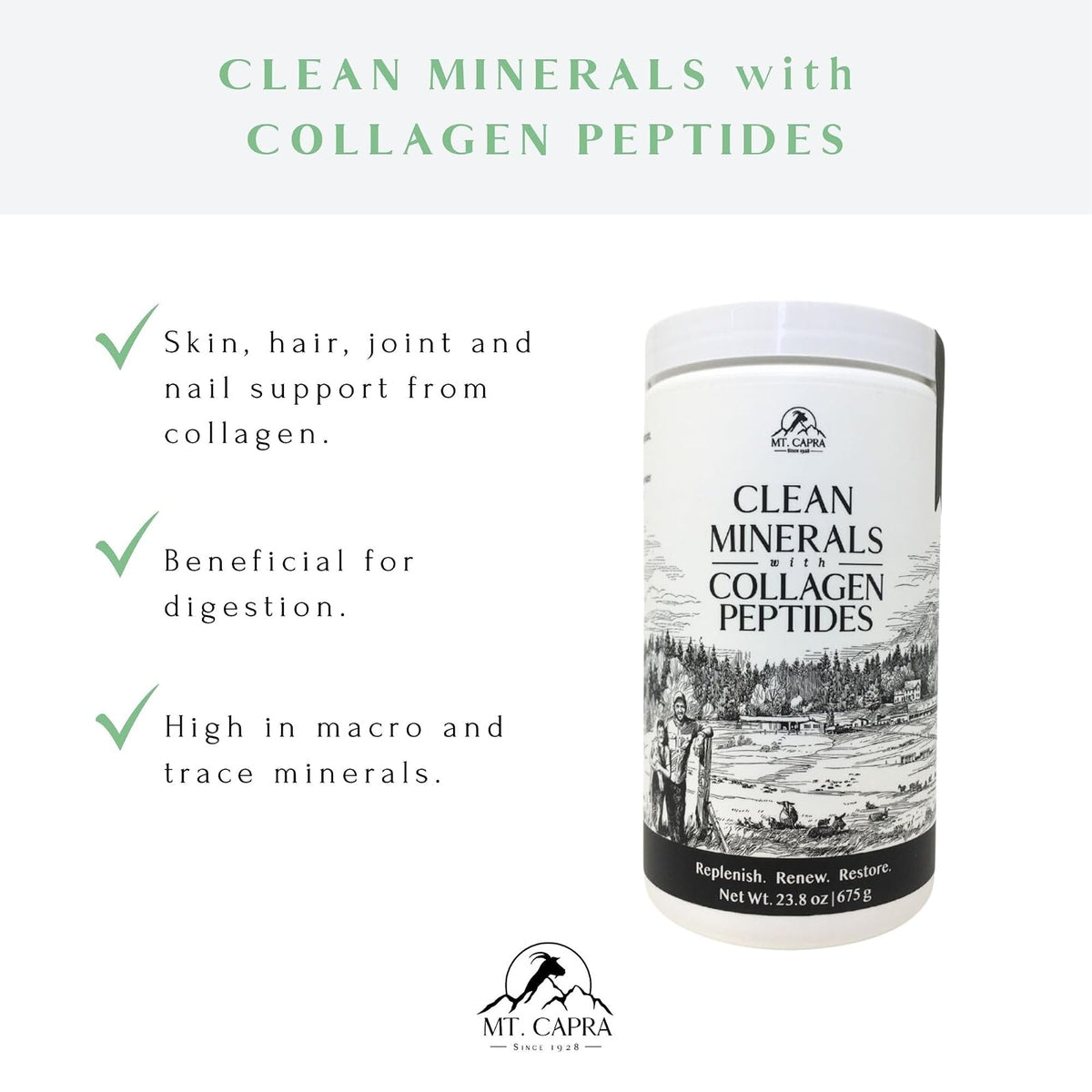 clean minerals with collagen benefits