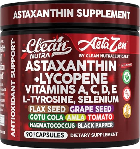 Clean Nutra Astaxanthin veggie capsules