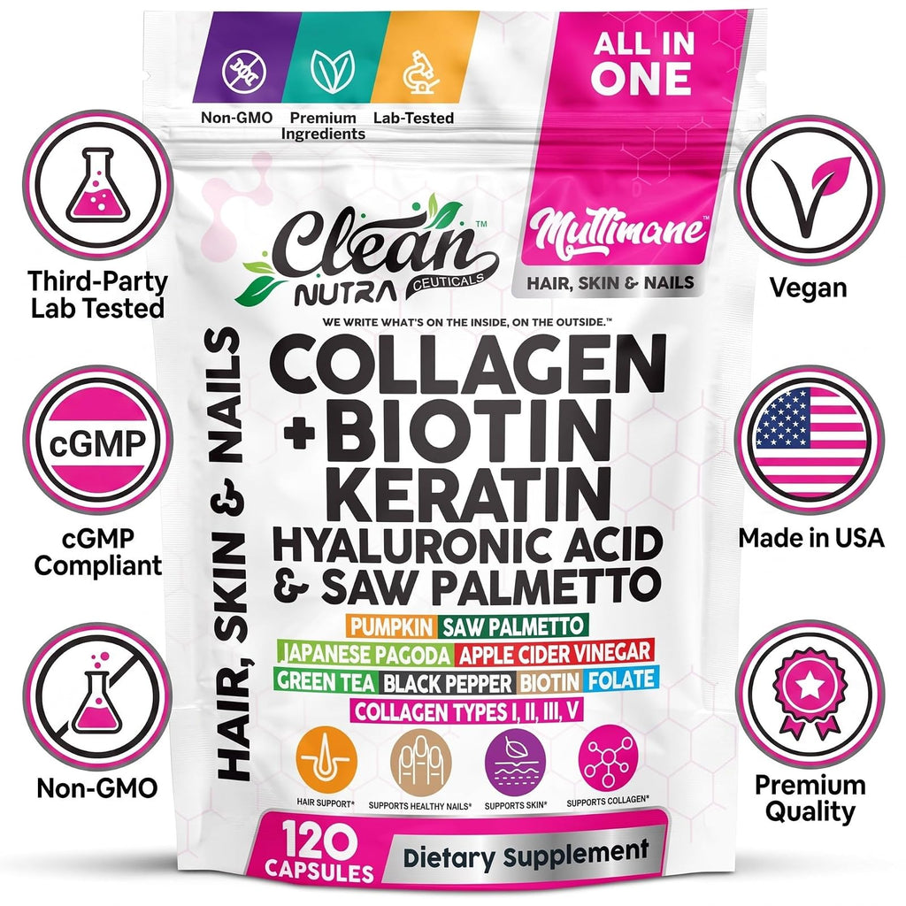 Clean Nutra beauty supplement for glowing skin