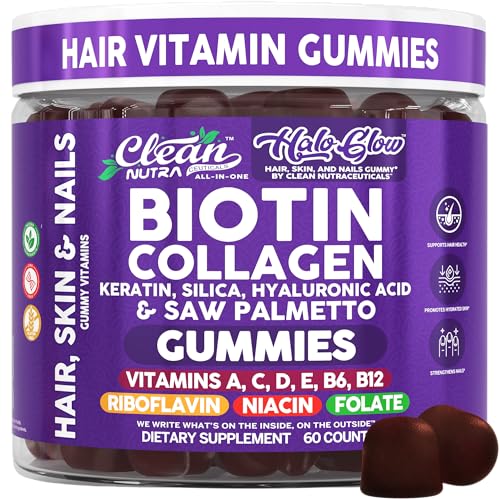Clean Nutra biotin gummies for hair
