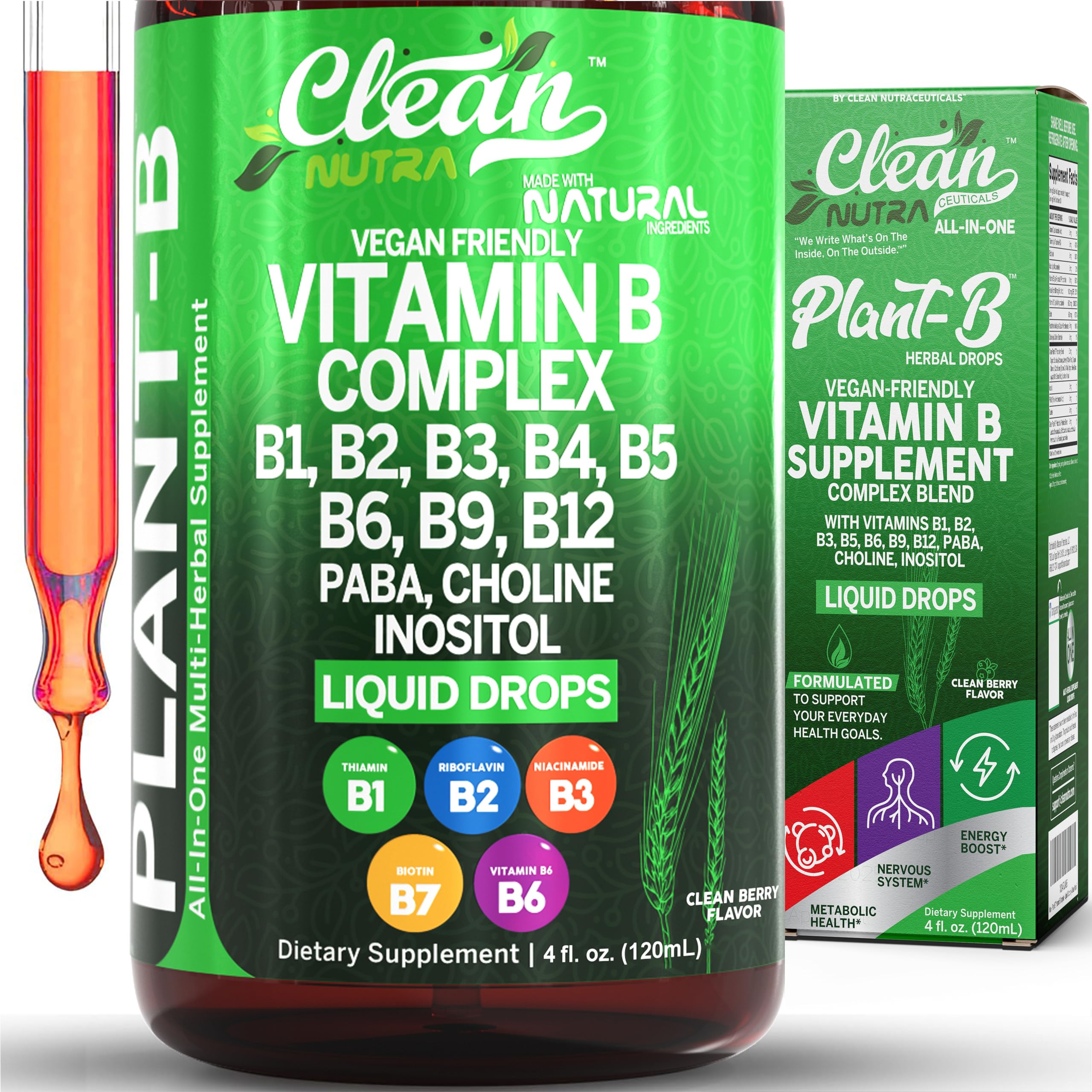 Clean Nutra blended vitamin drops