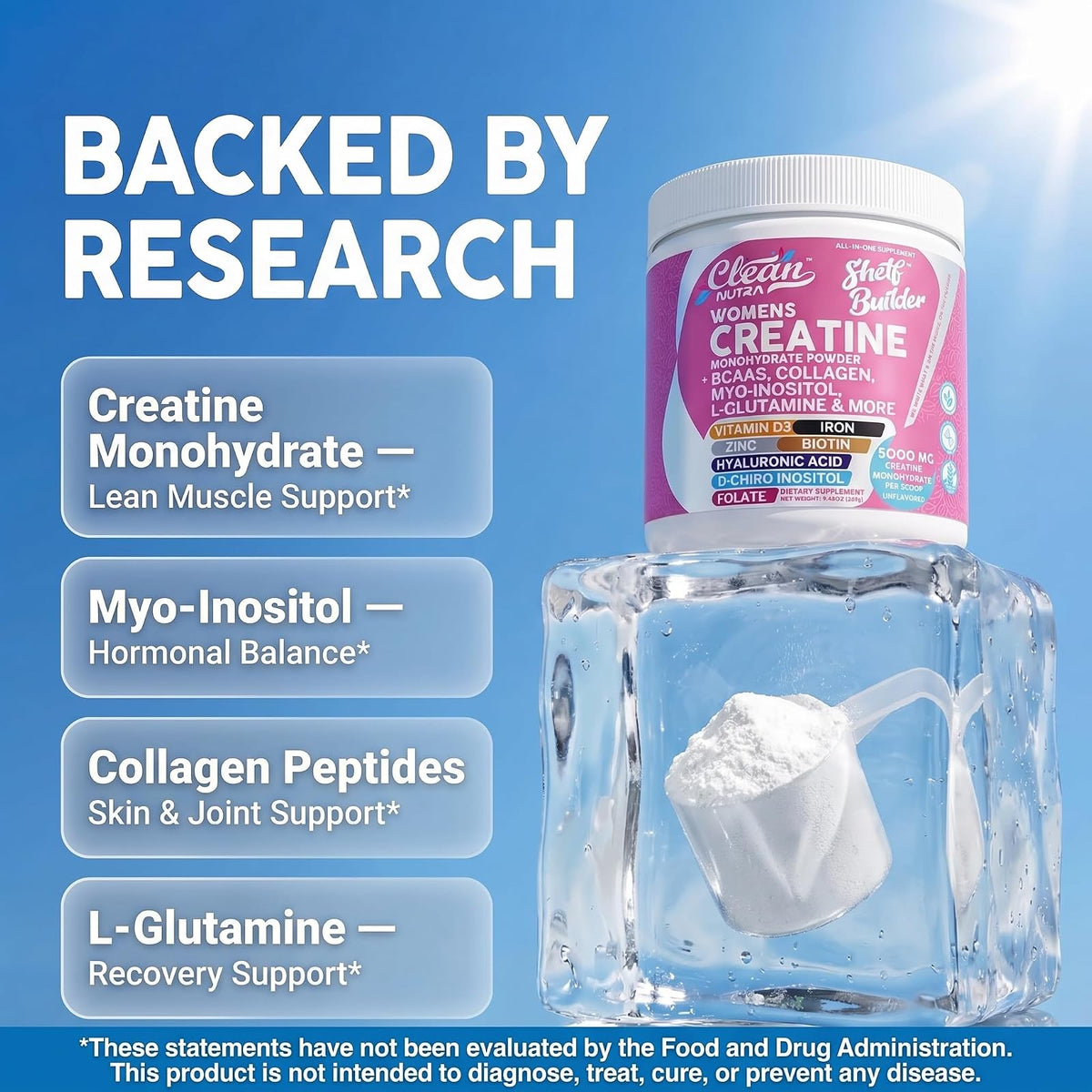 Clean Nutra creatine for athletic performance