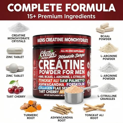 Clean Nutra creatine powder for athletes