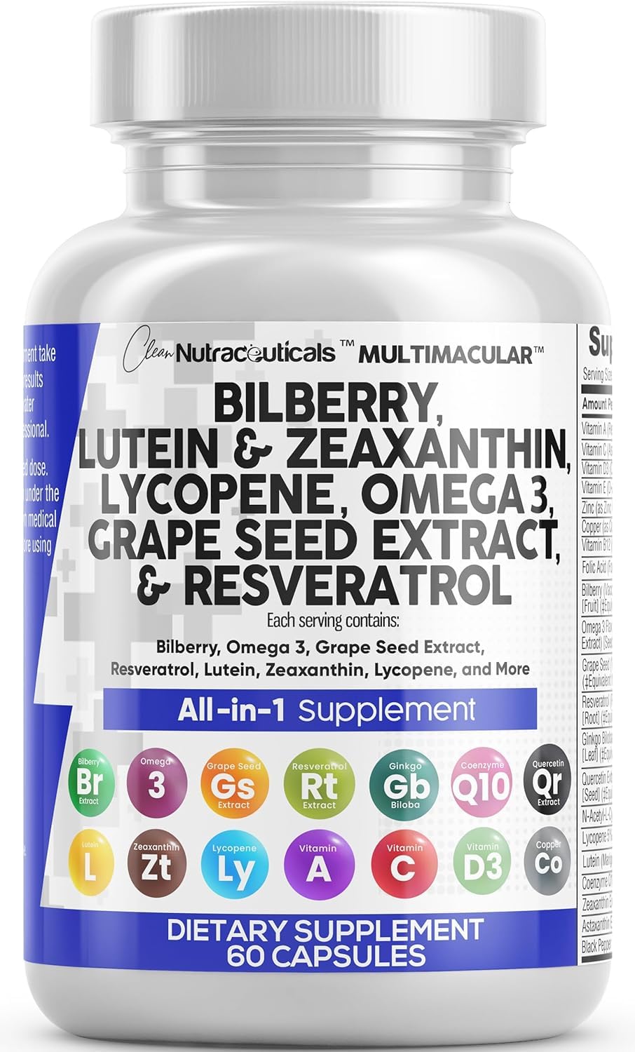 Clean Nutra eye vitamins for vision
