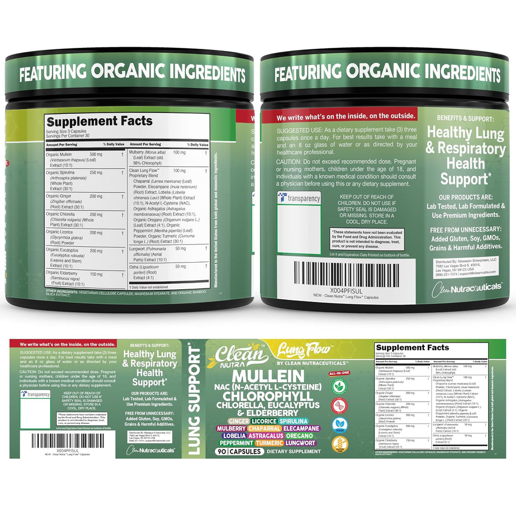 Clean Nutra herbal capsules for wellness