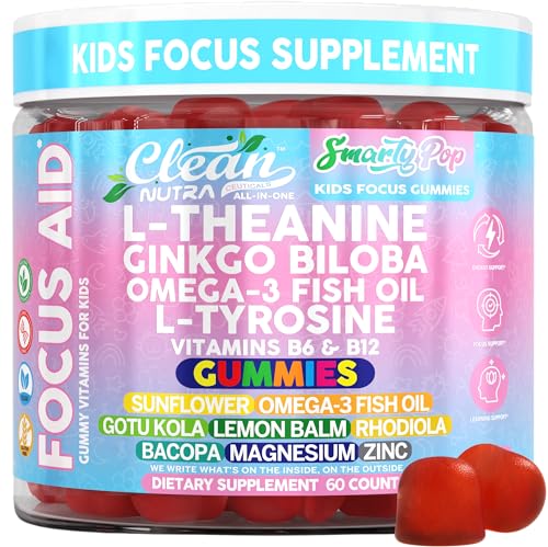 Clean Nutra kids gummies for focus