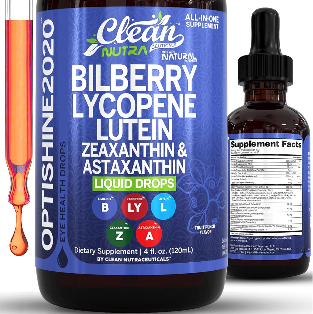 Clean Nutra lutein drops for vision