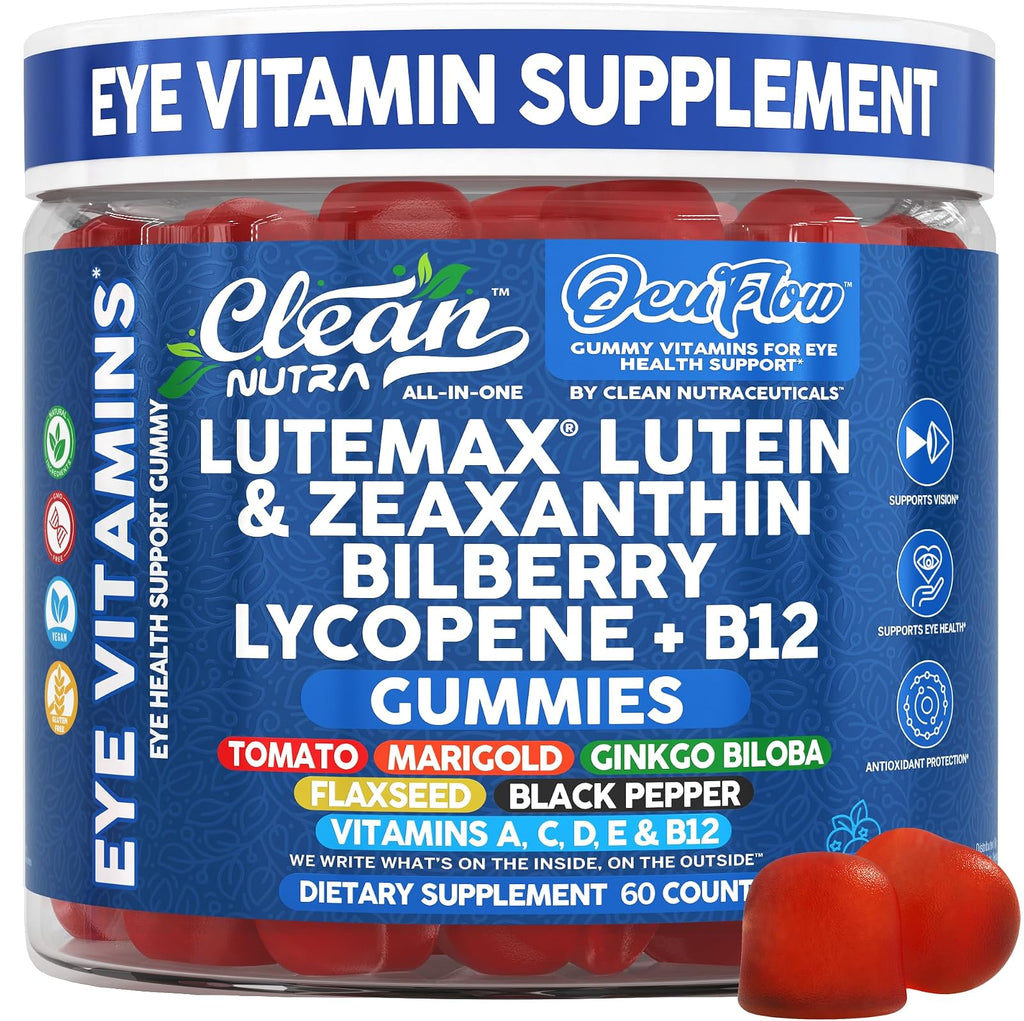 Clean Nutra Lutein gummies for eye health