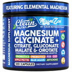 Clean Nutra magnesium glycinate capsules