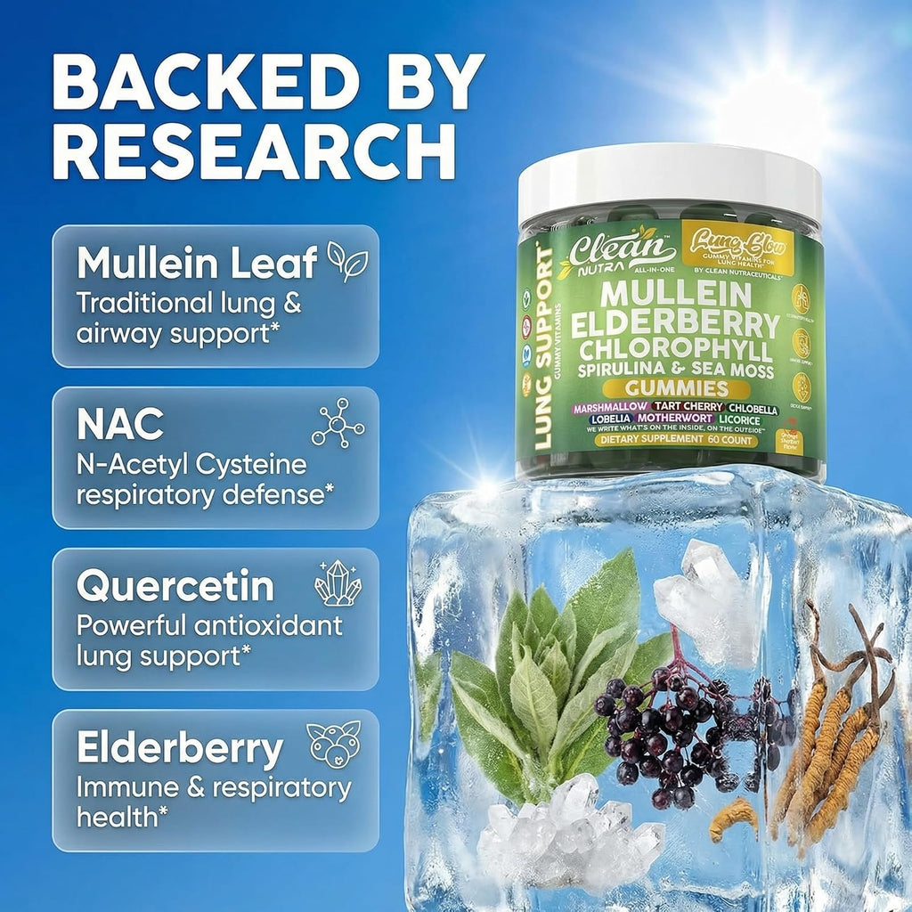 Clean Nutra Mullein Gummies immune support