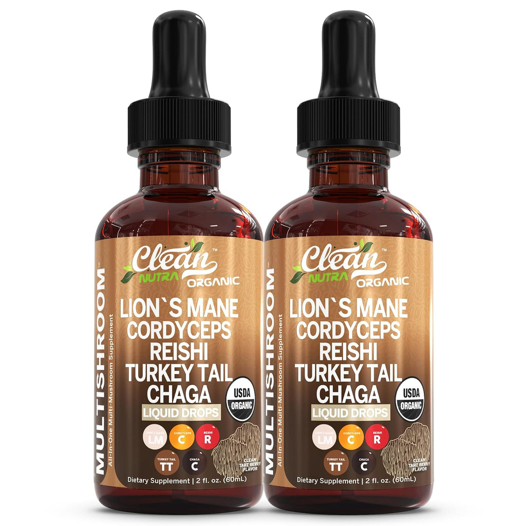 Clean Nutra mushroom complex liquid drops