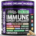 Clean Nutra organic immune support capsules