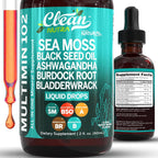 Clean Nutra organic sea moss drops