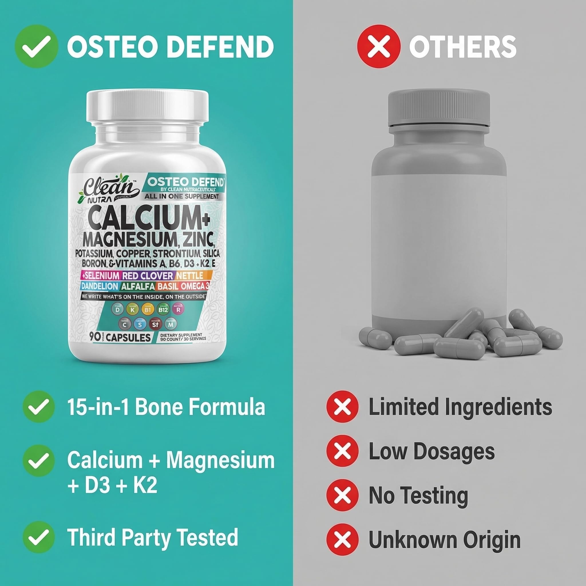 clean nutra osteo defend formula