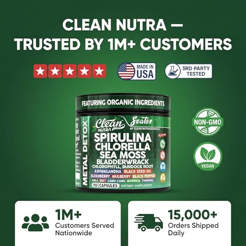 clean nutra spirulina & chlorella benefits