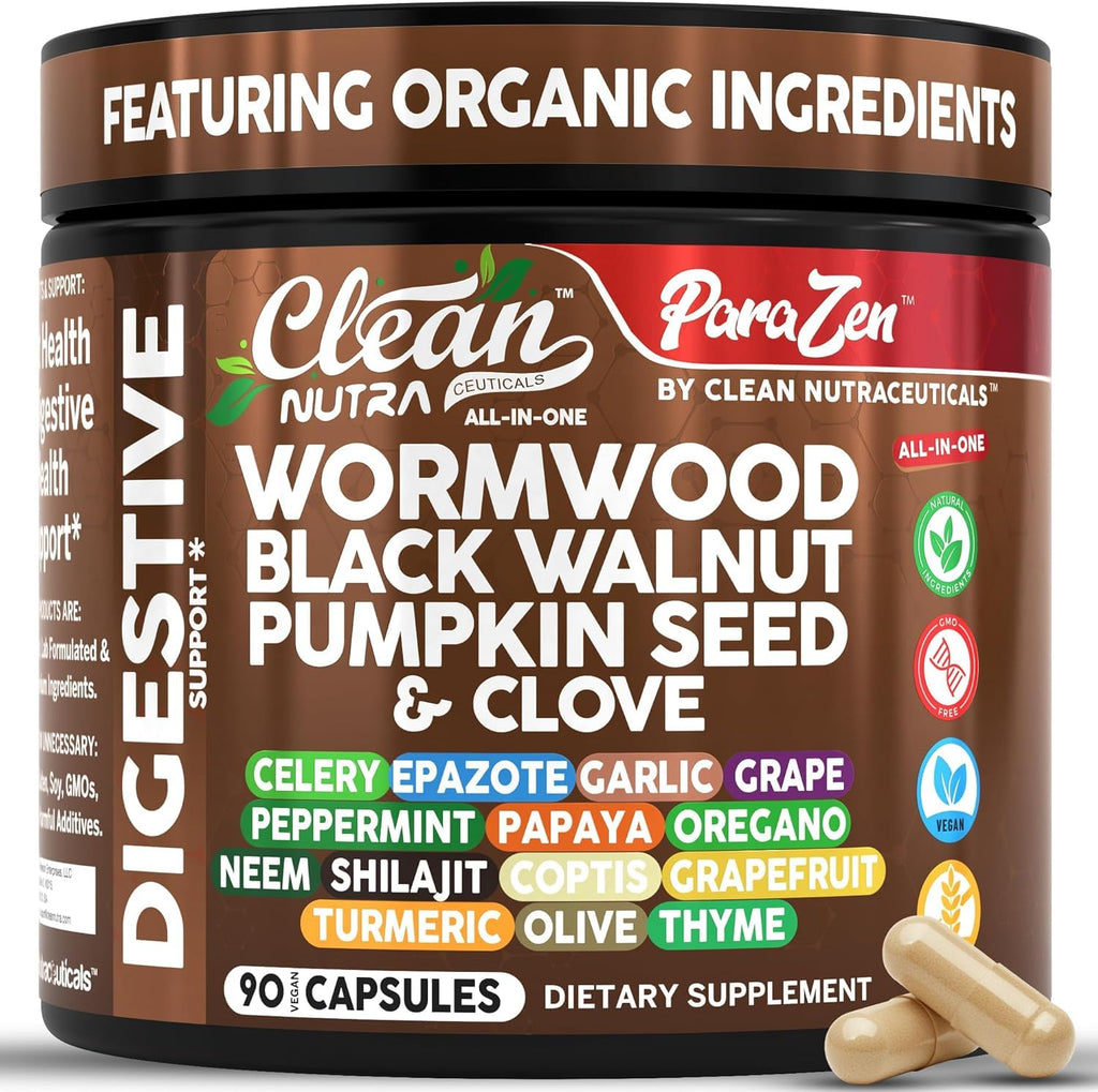 Clean Nutra wormwood vegan capsules