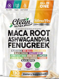 Clean Nutraceuticals ashwagandha capsules for stress relief