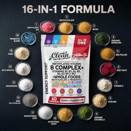 Clean Nutraceuticals B vitamins supplement