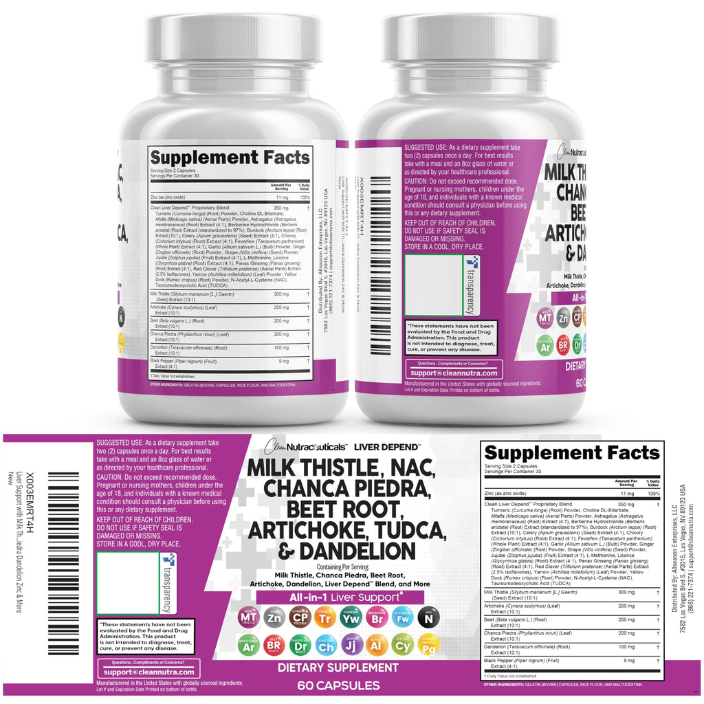 clean nutraceuticals herbal supplement