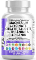 Clean Nutraceuticals magnesium glycinate capsules