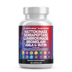 Clean Nutraceuticals Nattokinase capsules for heart health