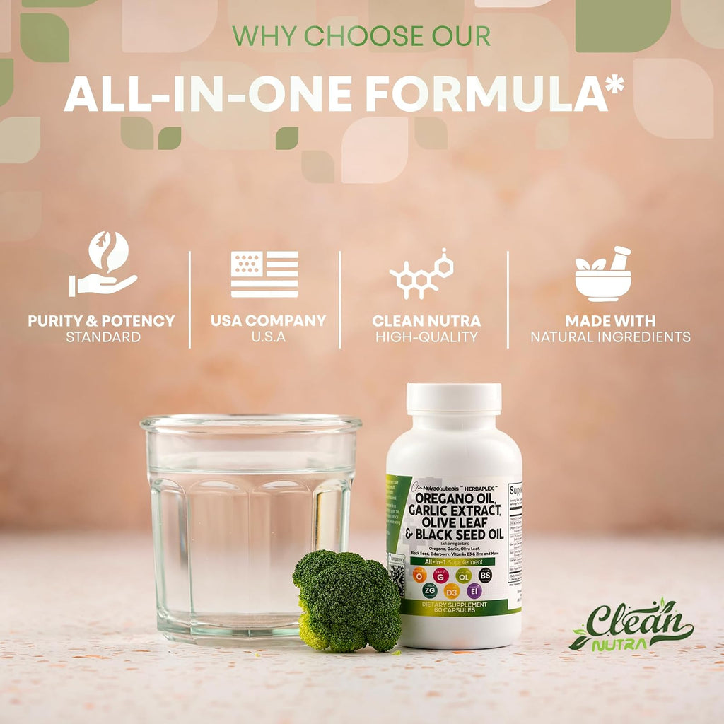 clean nutraceuticals oregano oil