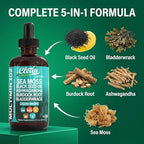 Clean Nutraceuticals sea moss drops 2 pack