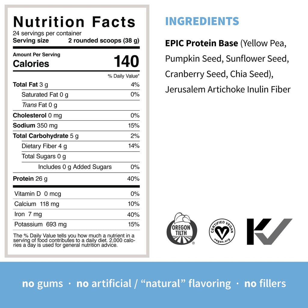 clean plant protein for protein bars