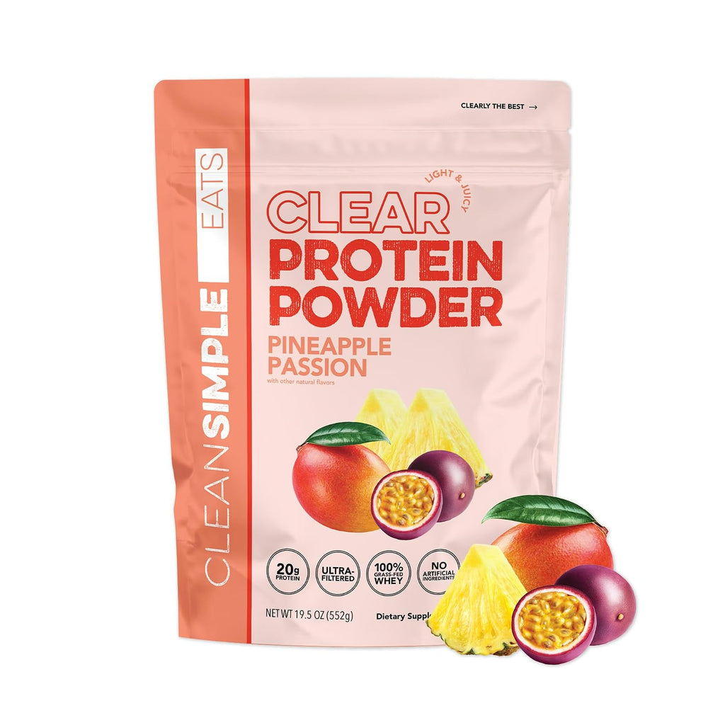 Clean Simple Eats clear protein drink