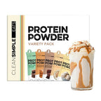 Clean Simple Eats whey protein variety pack