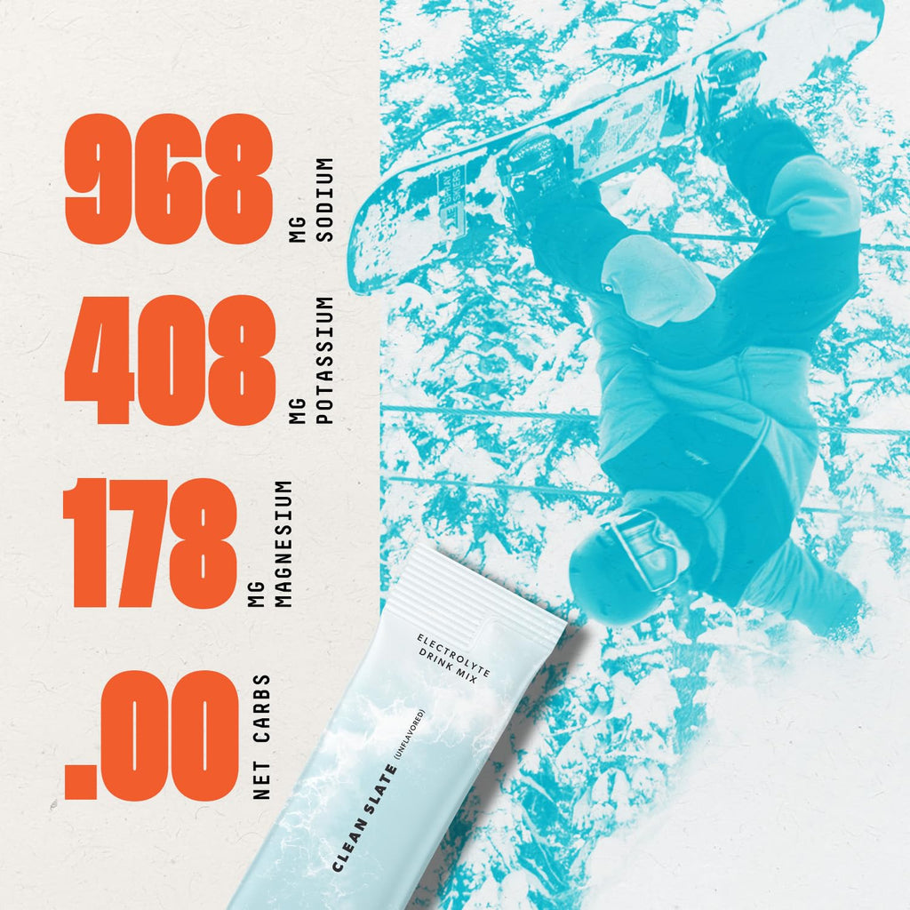 Clean Slate electrolyte powder sticks