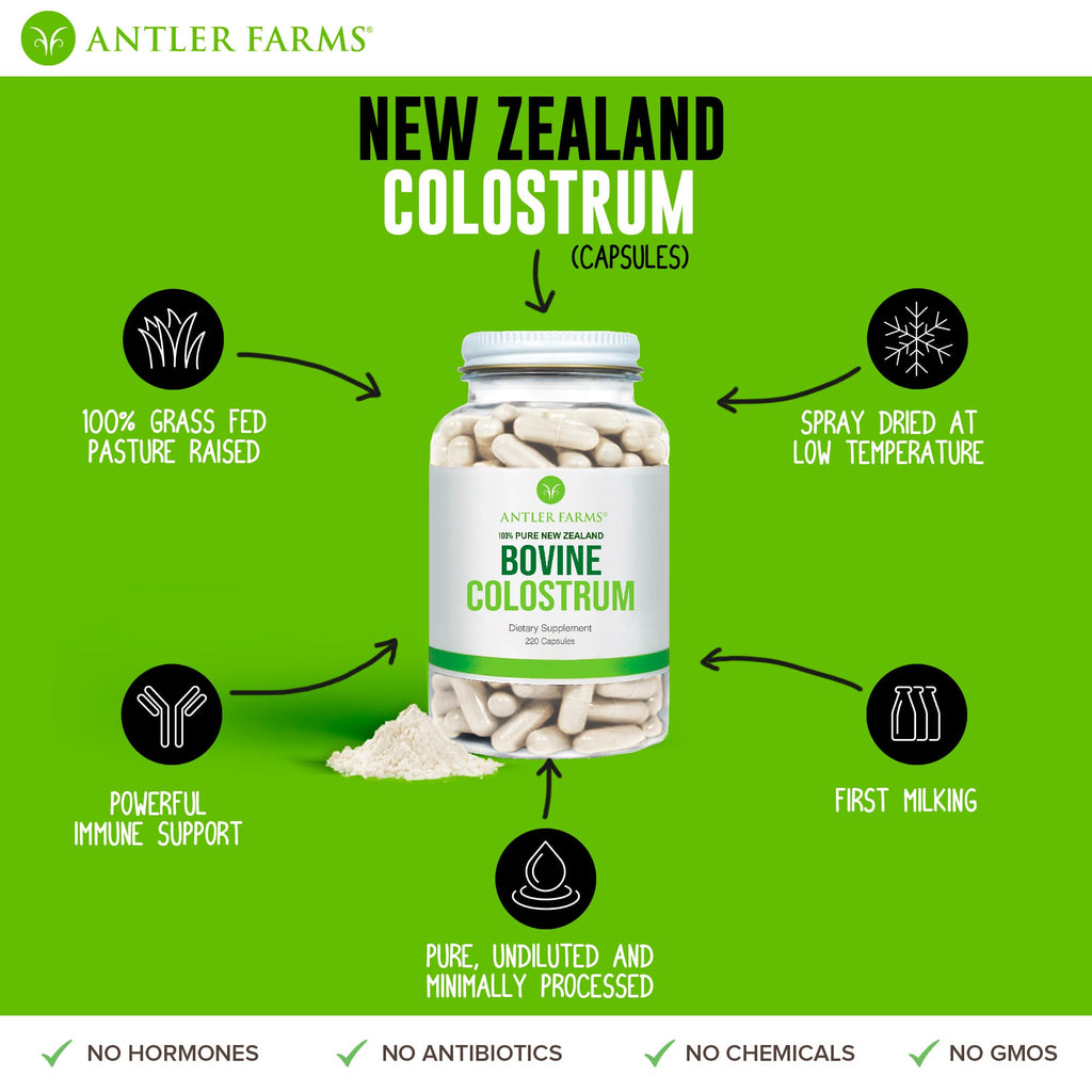 clean sourced colostrum for families