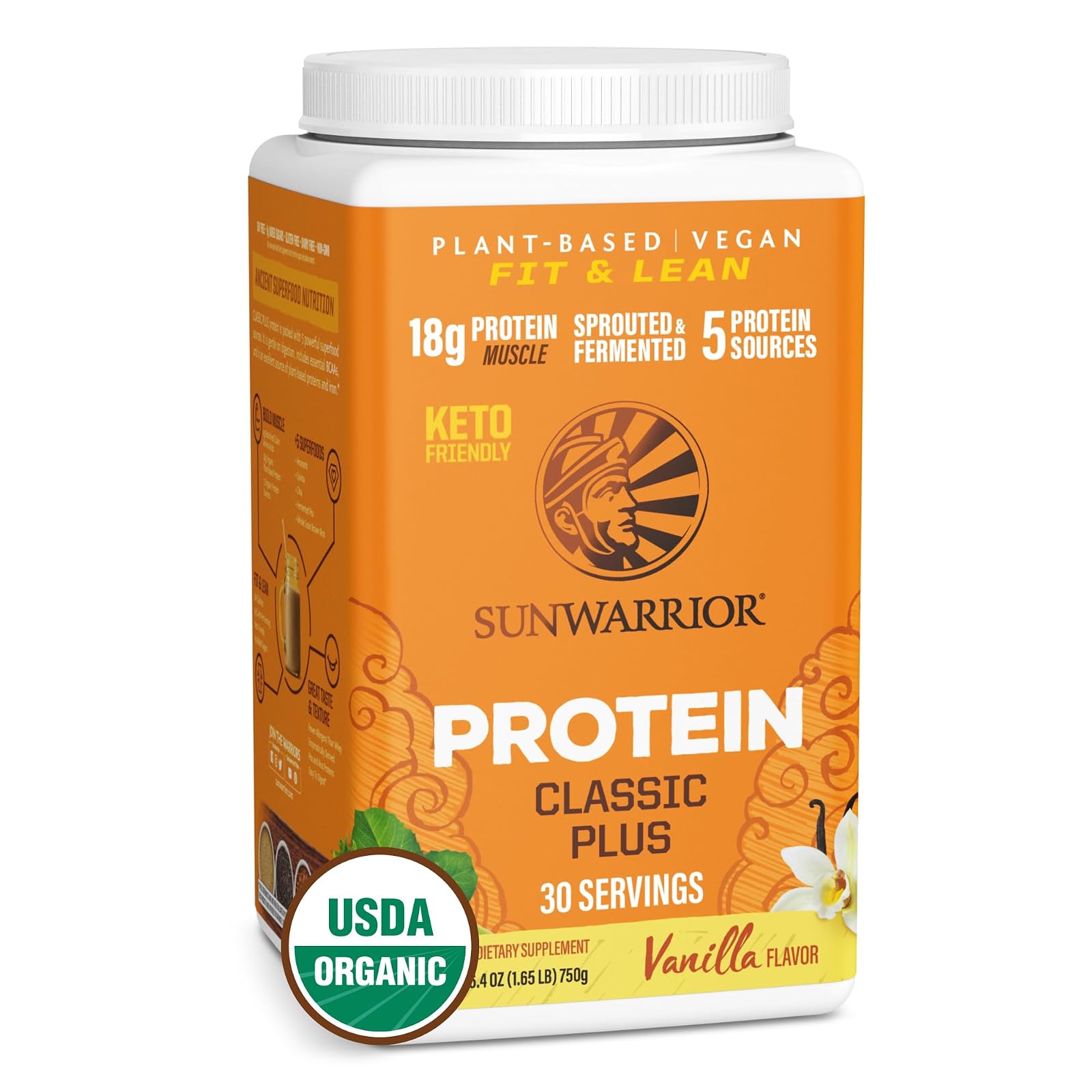 clean vegan protein powder vanilla
