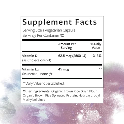 Clean Vitamin D3 K2 for heart health