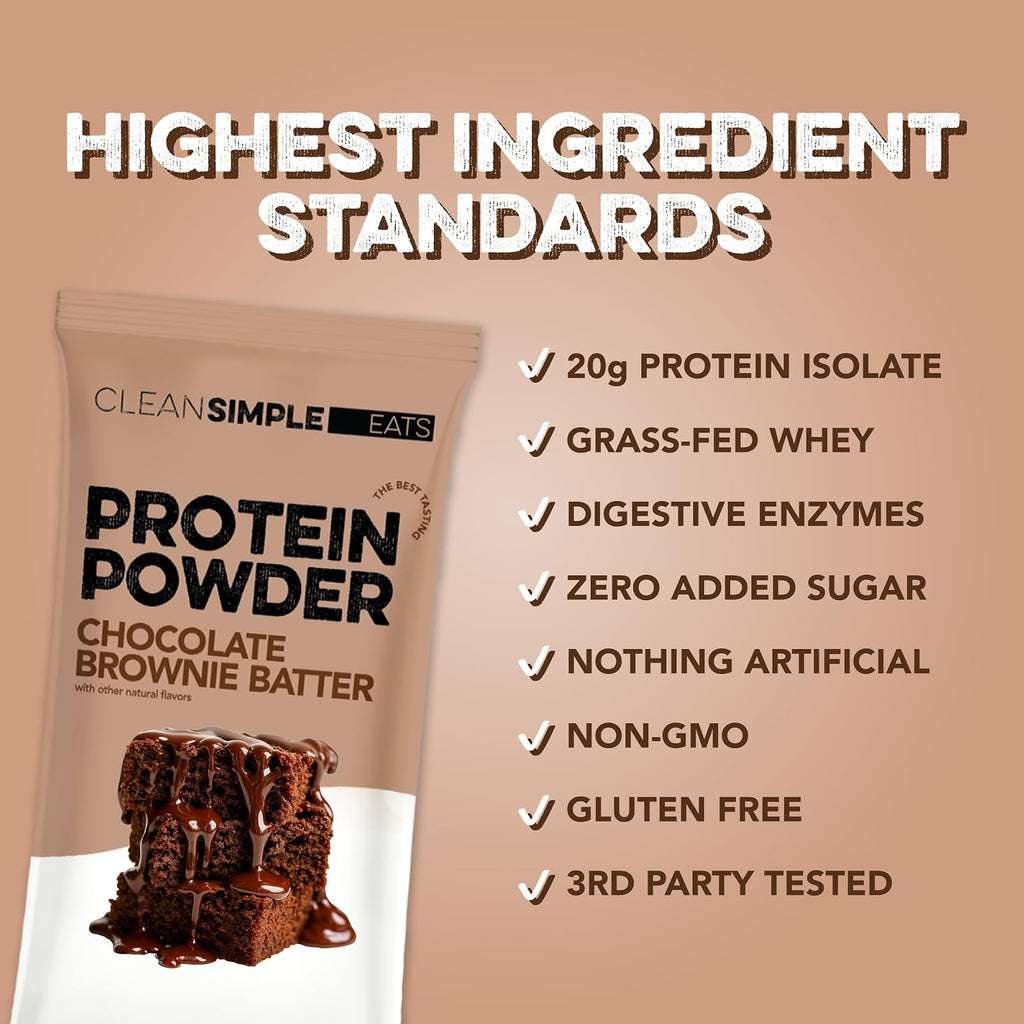 clean whey protein stick packs