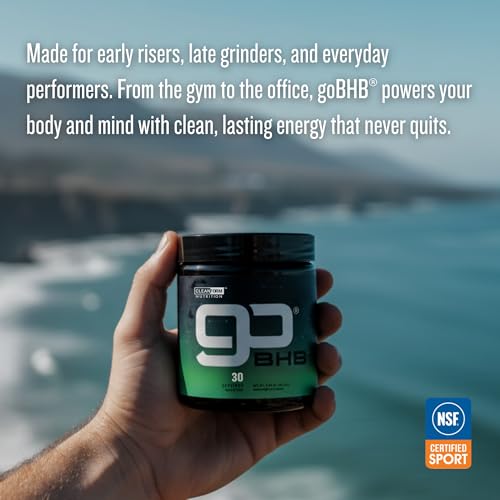 CleanForm goBHB powder for quick energy