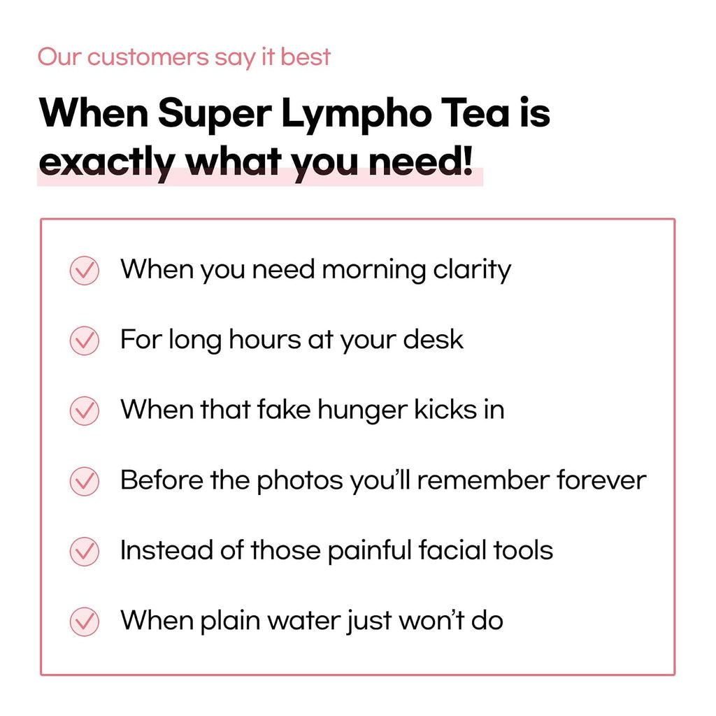 cleanse and refresh with tea