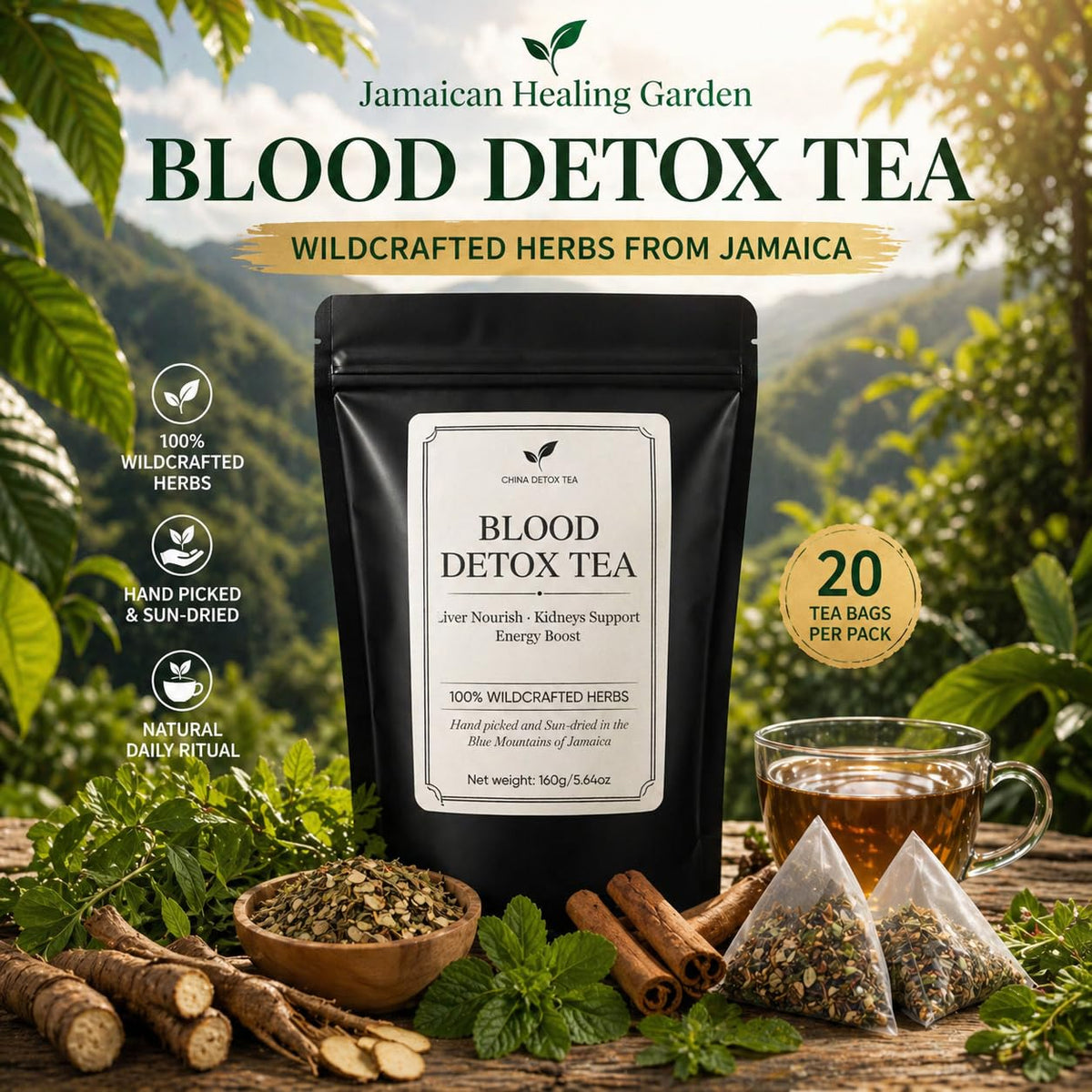 cleanse and rejuvenate with tea